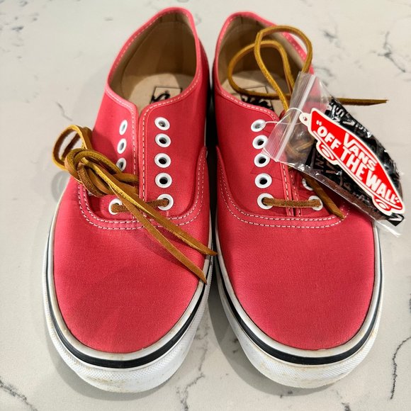 Vans | Shoes | Vans Era Authentic Poppy Pink Deadstock Mens Size 5 ...